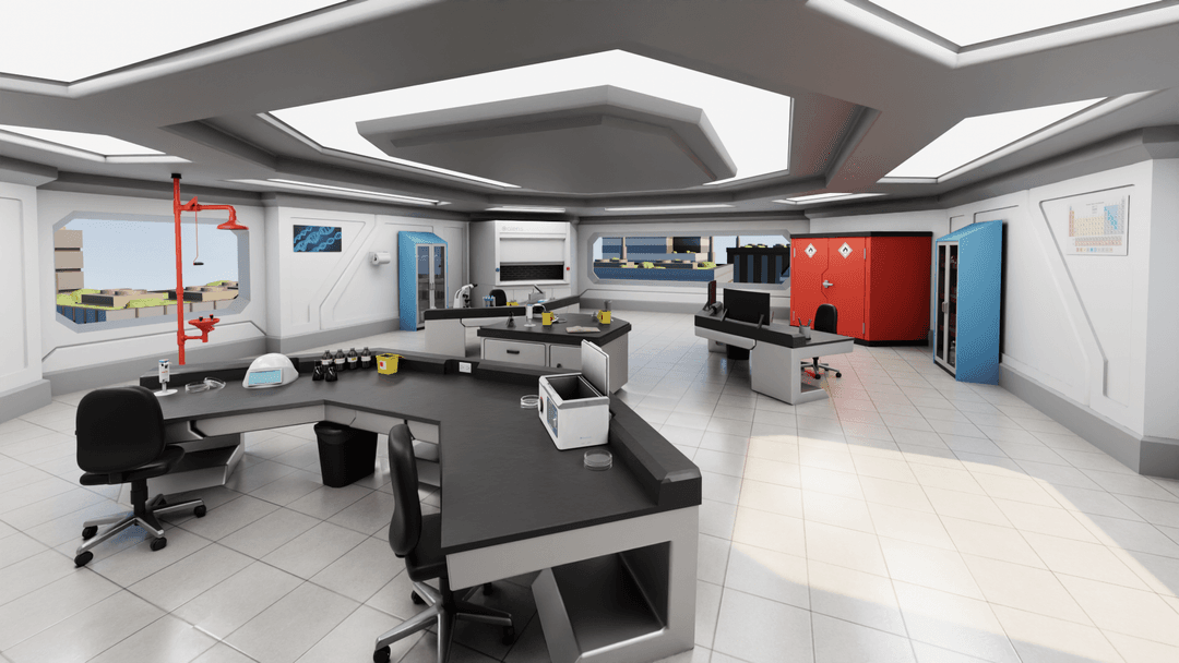 Virtual Reality Laboratory Simulations